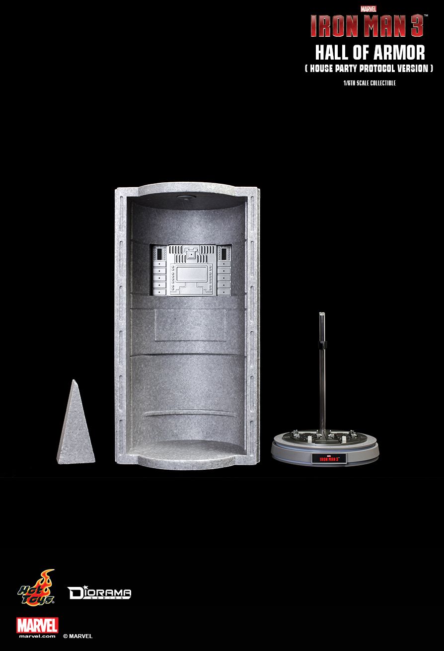 Hot Toys: DS002 - Iron Man 3 : Hall of Armor (House Party Protocol Ver.)