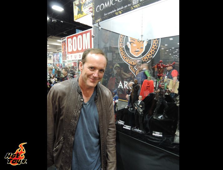 Hot Toys : Mr. Clark Gregg @ Hot Toys showcases in SDCC